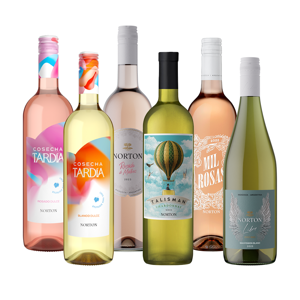 Caja Mix Blancos y Rosados – Bodega Norton